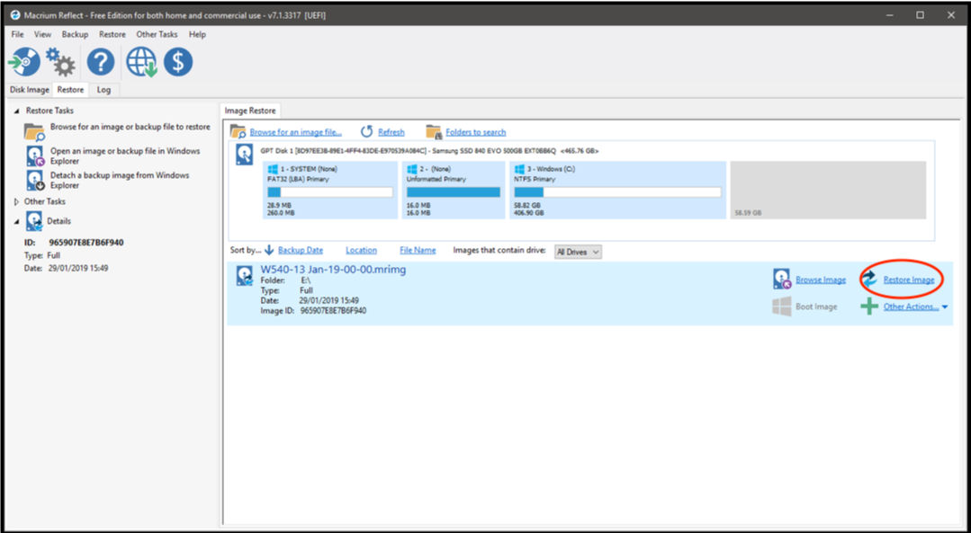 How to Re Image a Machine with Macrium – CT Knowledge Base