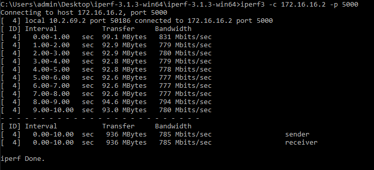Using Iperf3 To Test Network Throughput And Speed Ct Knowledge Base