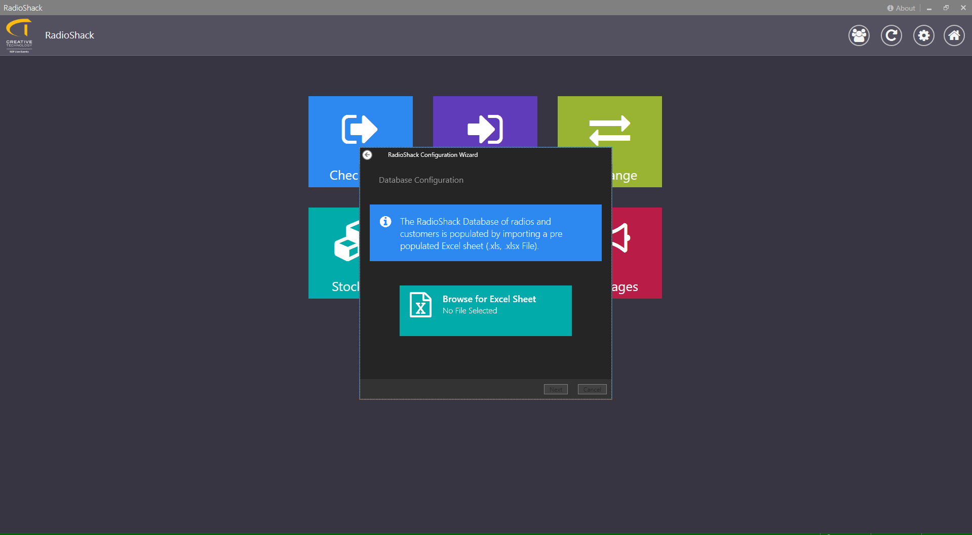 Radio Shack Software User Guide – CT Knowledge Base