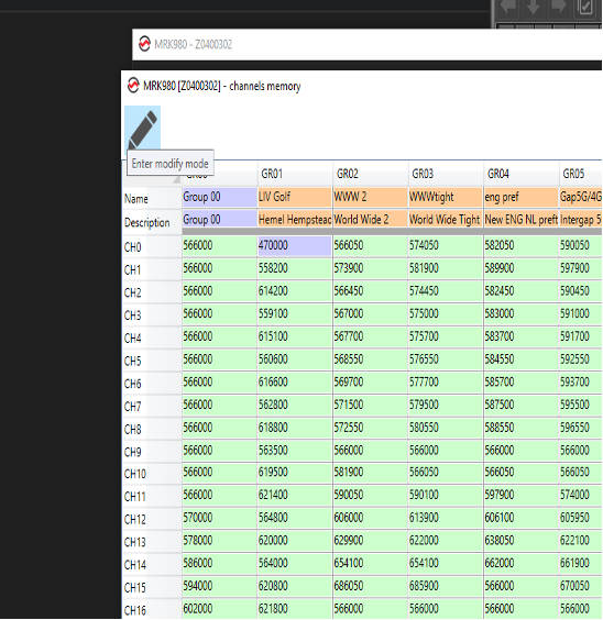 How to Input Groups of Channels into Wisycom Manager – CT Knowledge Base