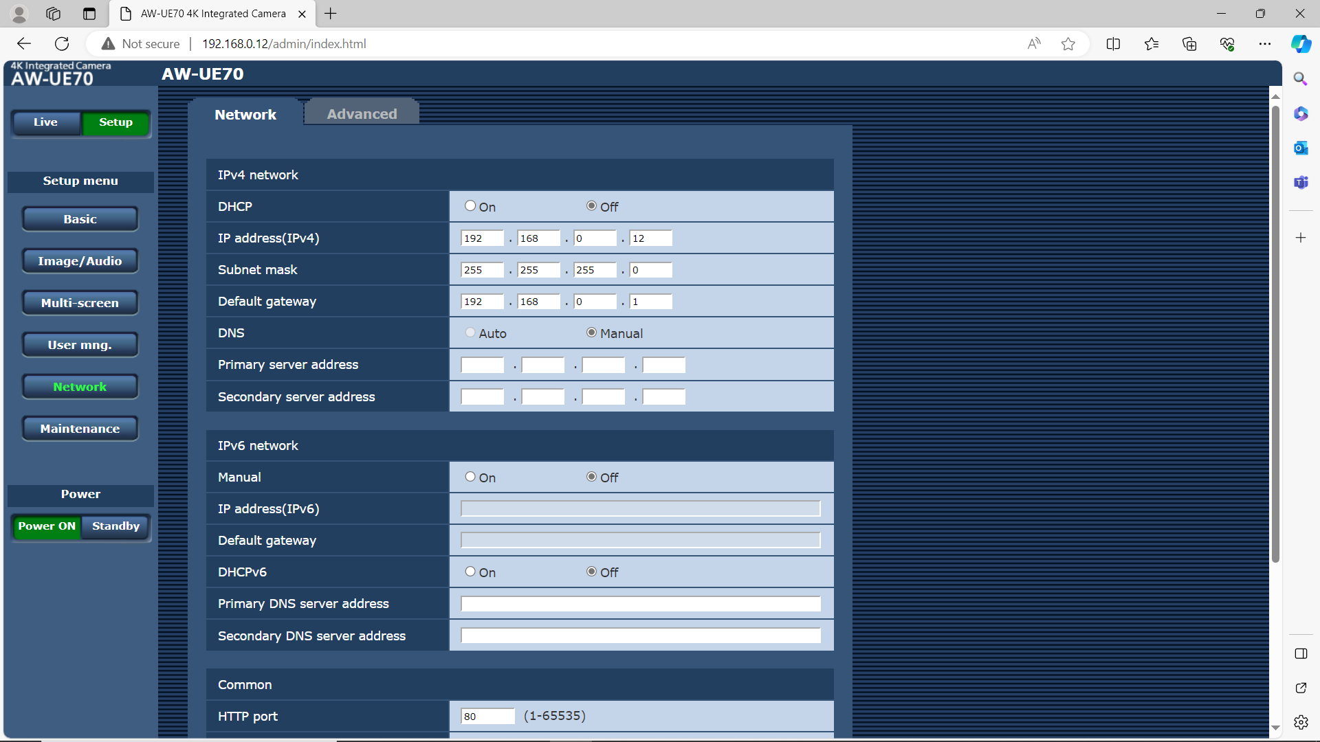 How to Configure Panasonic RoP’s (RCP’s) Over Network with CCU’s and ...
